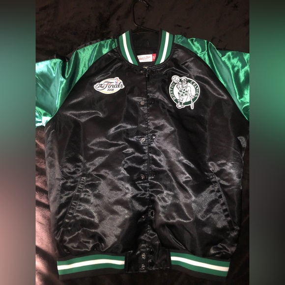Mitchell & Ness | Jackets & Coats | New Boston Celtics Mitchell And ...